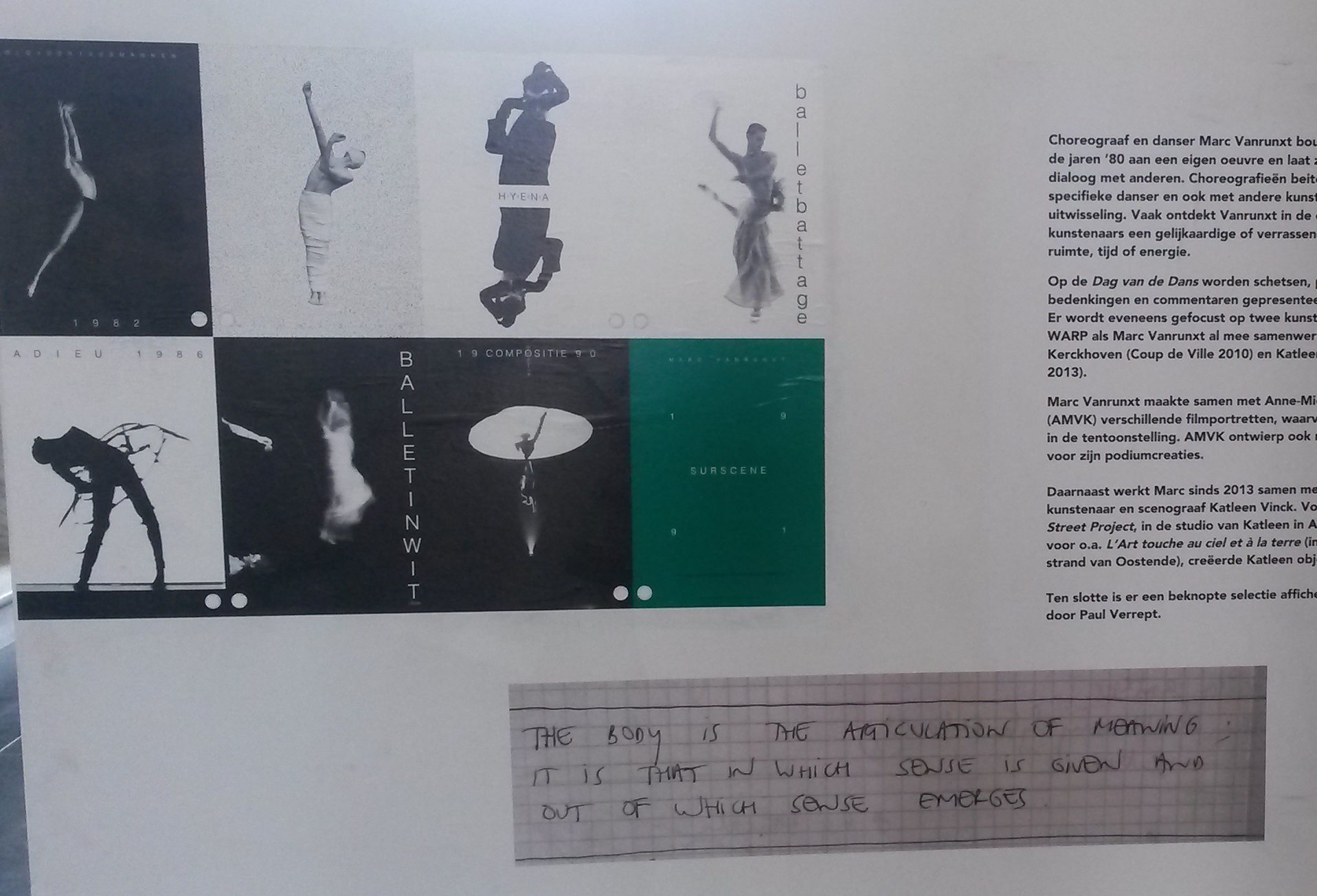 schetsen, posters, films en een beeld @ WARP contemporary art platform ...